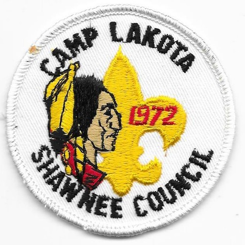 1972 Camp Lakota Shawnee Council Boy Scouts of America BSA | eBay