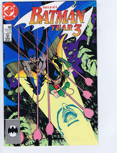 Batman #438 DC Pub 1989 YEAR 3 ,PART 3 of 4, TURNABOUT ! | eBay