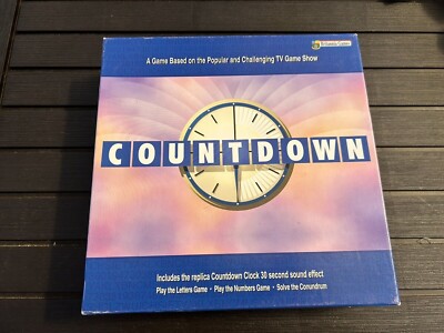Countdown Board Game for sale | eBay
