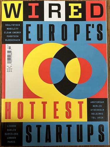 Wired Magazine November/December 2022 | EUROPE'S HOTTEST STARTUPS | eBay