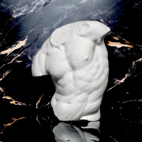 Gaddi Torso Statue | Classic Sculpture |Home Decor | 3D Print| Male ...