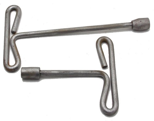 2 Vintage Walden Worcester T Handle Wrench Set 9/16" 2618 & 5/8" USA ...