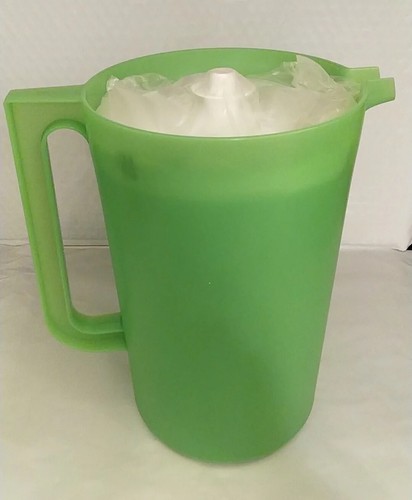 Tupperware 1 Gallon Pitcher Lime Neon Green Drink Storage Container | eBay