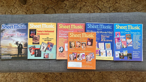 Sheet Music Magazine, 6 issues, 2001-2010 | eBay