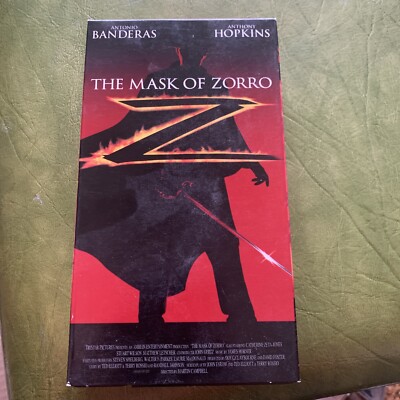 The Mask Of Zorro Vhs | eBay