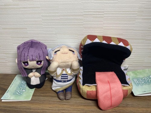 Frieren Beyond Journey's End Frieren Mimic Fern Plush doll set Japan ...