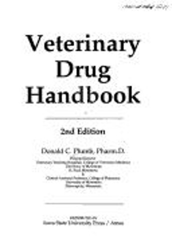 Veterinary Drug Handbook by Donald C. Plumb (1994, Trade Paperback) for ...