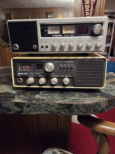 Midland And Lafayette Transceiver 1240 And 78 574 Untested For Parts ...
