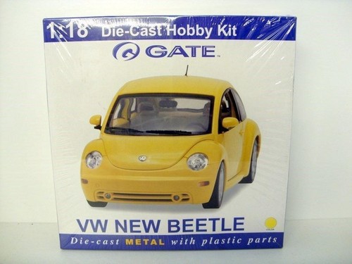 GATE 1/18 DIECAST KIT 06036 - VW NEW BEETLE YELLOW | eBay