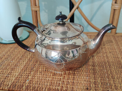 Epbm in Antique Silver Plate Teapots & Sets for sale | eBay