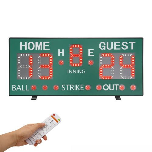 5-Levels Electronic Baseball Scoreboard 78*35cm ABS Score Display board ...