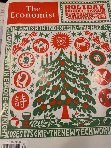 The Economist Magazine Holiday Double Issue December 24th 2022 -January ...