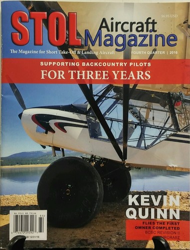 Stol Aircraft Magazine Fourth Quarter 2016 Backcountry Pilots FREE ...