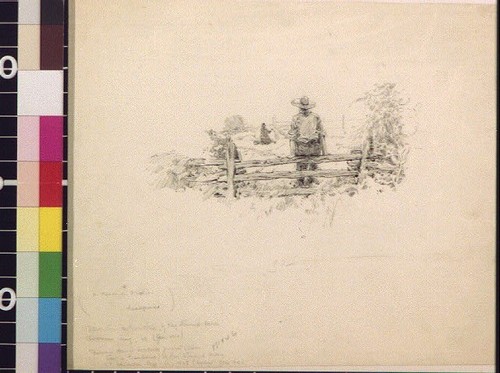 Photo:A roadside prophet,Thomas Fogarty,1910?,Fence,Men,Country Life | eBay