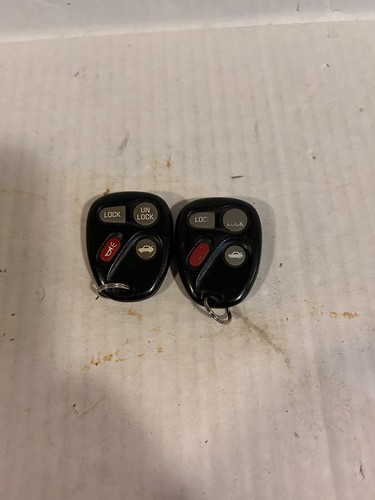 (2) GM 4 Button Key Fobs 10443537 AS/IS UNTESTED | eBay
