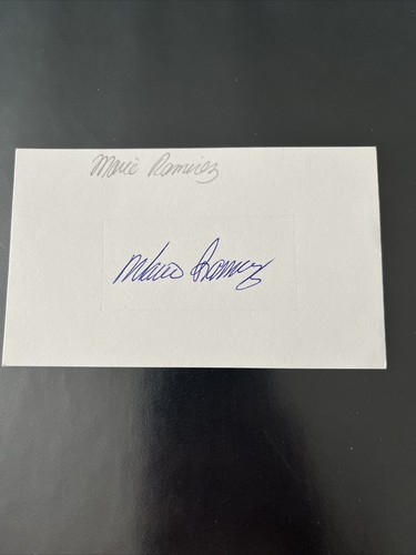 MARIO RAMIREZ SIGNED BASEBALL CARD AUTO MLB METS PUERTO RICO | eBay