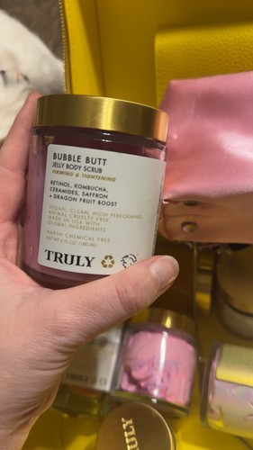 TRULY Bubble Butt Jelly Body Scrub FULL SZ 6 fl oz NEW Firming ...