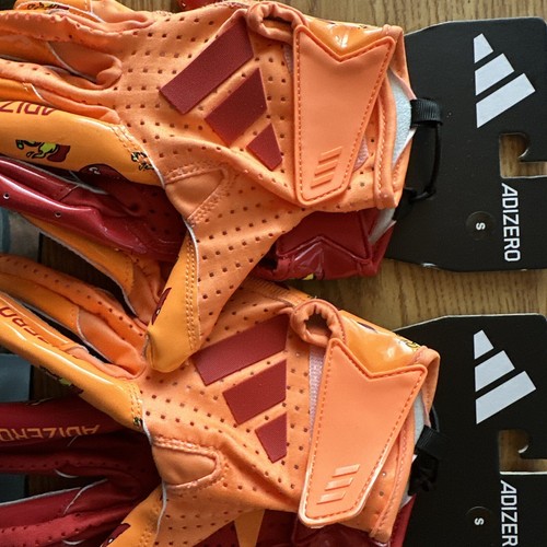 2-Adidas Adizero 14 Electric Snack Attack Football Receivers Gloves ...