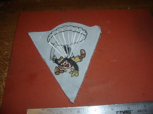 WWII USA DISNEY FOX 515 PARACHUTE INFANTRY FLIGHT JACKET PATCH | eBay