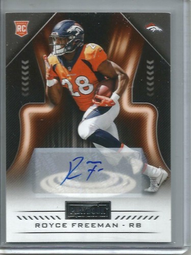 Royce Freeman 2018 Panini Playbook Autograph Rookie | eBay