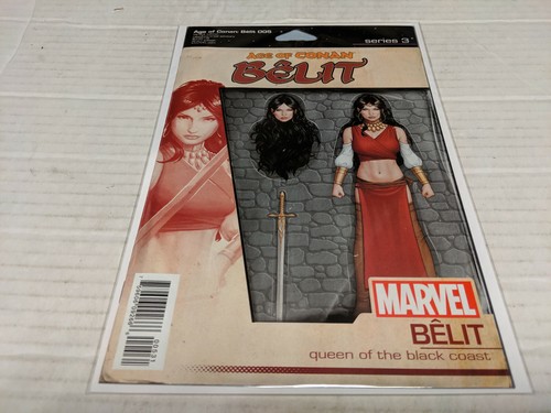 Age of Conan: Belit # 5 (2019, Marvel) 1st Print Action Figure Variant ...