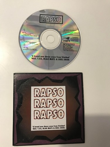 RAPSO Nas. T.Ex, Blak Mayl & Shel Shok AUS CD SINGLE *RARE* Land Of ...