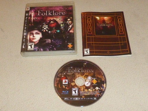 PLAYSTATION 3 PS3 GAME FOLKLORE COMPLETE W CASE & MANUAL | eBay