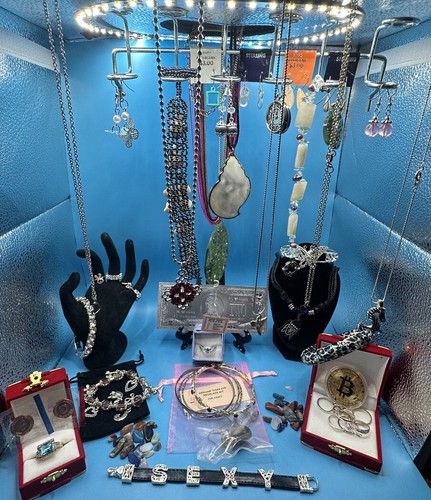 MASSIVE 50+ Pc. Jewelry COLLECTION From Rings To Coins, Banknotes ...