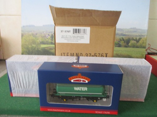 BACHMANN 00 SET OF 3 X TTA TANKS WEEDKILLER WATER TANKS. CAT NO.37-576T ...