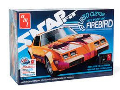 AMT 1979 PONTIAC FIREBIRD TURBO CUSTOM 1/25 SNAP TOGETHER KIT AMT1211 ...