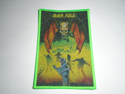 OVERKILL THE YEARS OF DECAY WOVEN PATCH | eBay