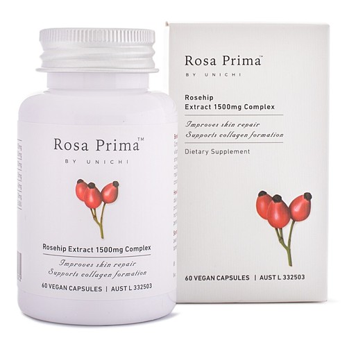 Unichi Rosa Prima Rosehip Extract Complex ~ 60 Capsules | eBay