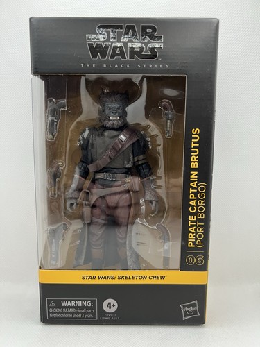 Star Wars Skeleton Crew Pirate Captain Brutus Black Series Action ...