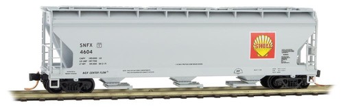 MTL MICRO-TRAINS N 094 00 210 SHELL OIL COMPANY 3 BAY COVERED HOPPER ...