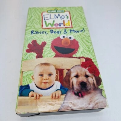 Elmos World Babies, Dogs & More (VHS, 2000) | Grelly USA