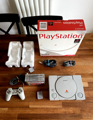 Playstation 1 Console Boxed for sale | eBay