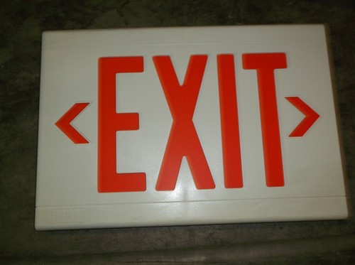 Life Forms Dual Lite LX Series LED Exit Signs 0020520T *FREE SHIPPING ...