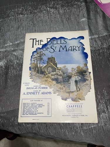 The Bells Of St. Mary's 1942 Church Furber A Emmett Adams Chappell ...
