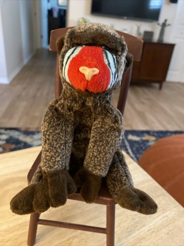 Ty beanie baby - "Cheeks " the Baboon Monkey - 1999 | eBay