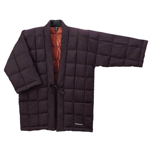 Mont-bell Down Jacket Traditional Japanese Hanten Size L Maroon Light ...