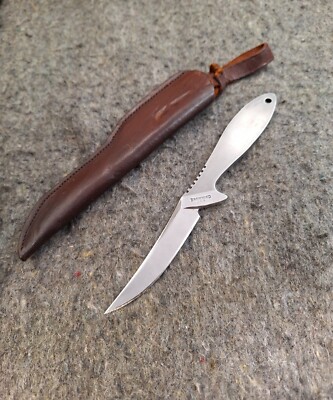 Browning Knife Sheath In Collectible Vintage Factory Manufactured Fixed ...