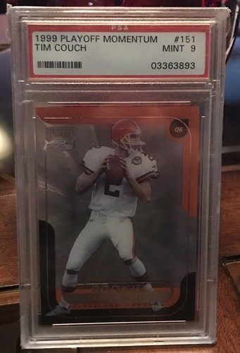 PLAYOFF MOMENTUM TIM COUCH ROOKIE RC PSA 9 1999 | eBay