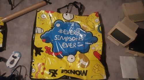 7 X SDCC Comic-Con Bag Lot Simpsons Teen Titans Transformers My Little ...