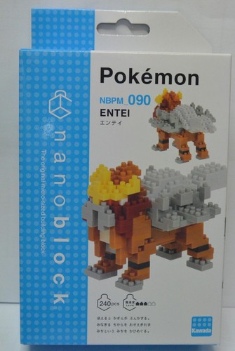 Nanoblock Building Blocks 240 Pieces - Pokemon ENTEI - NBPM_090 | eBay