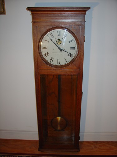 STROMBERG ELECTRIC CO. Master TimeClock (Pendulum style) WORKING ...