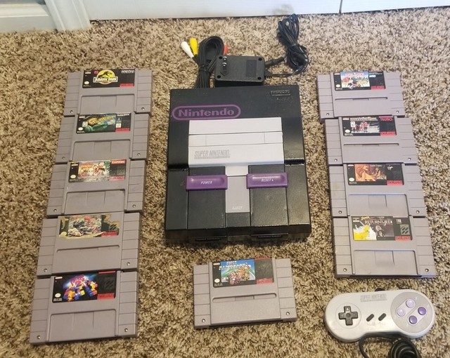 Black Super Nintendo