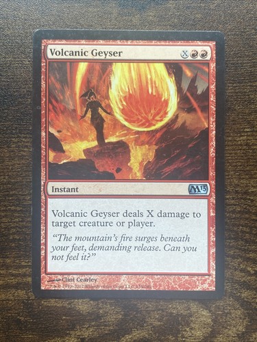Volcanic Geyser 154/249 M13 Magic 2013 MTG Magic The Gathering D9400 ...