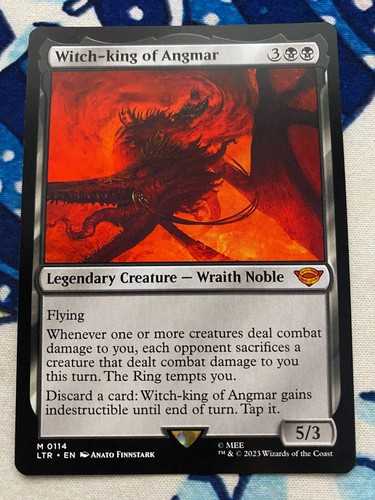 Near Mint - Witch-king of Angmar - The Lord of the Rings: Tales of ...