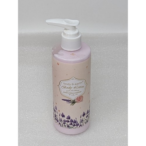 Body & Earth Body Lotion Rosewater & Lavender 8.5 oz | eBay