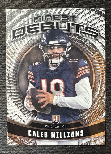 2024 TOPPS FINEST D-2 CALEB WILLIAMS FINEST DEBUTS CHICAGO BEARS | eBay